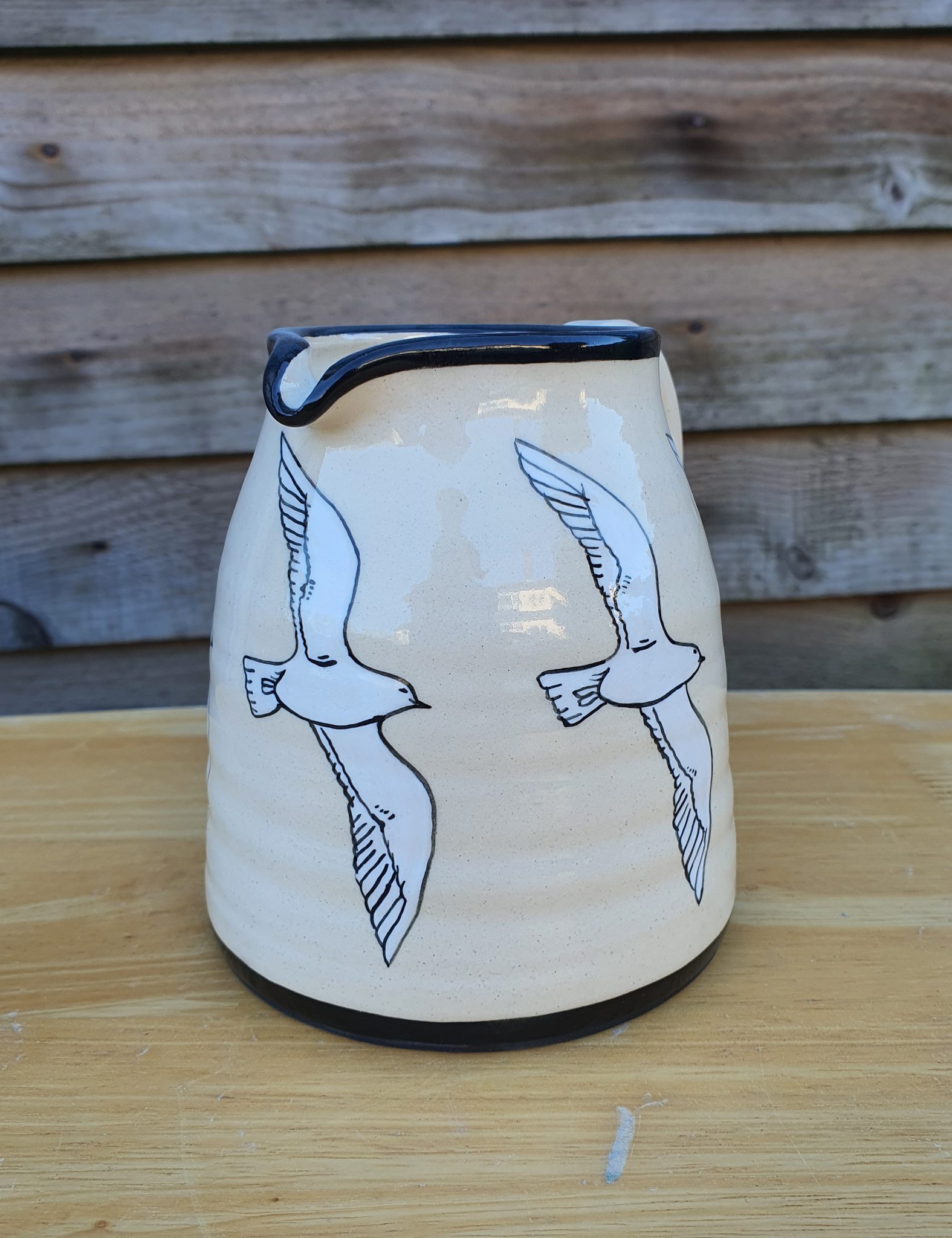Seagull Milk Jug – Penn Boylan Ceramics